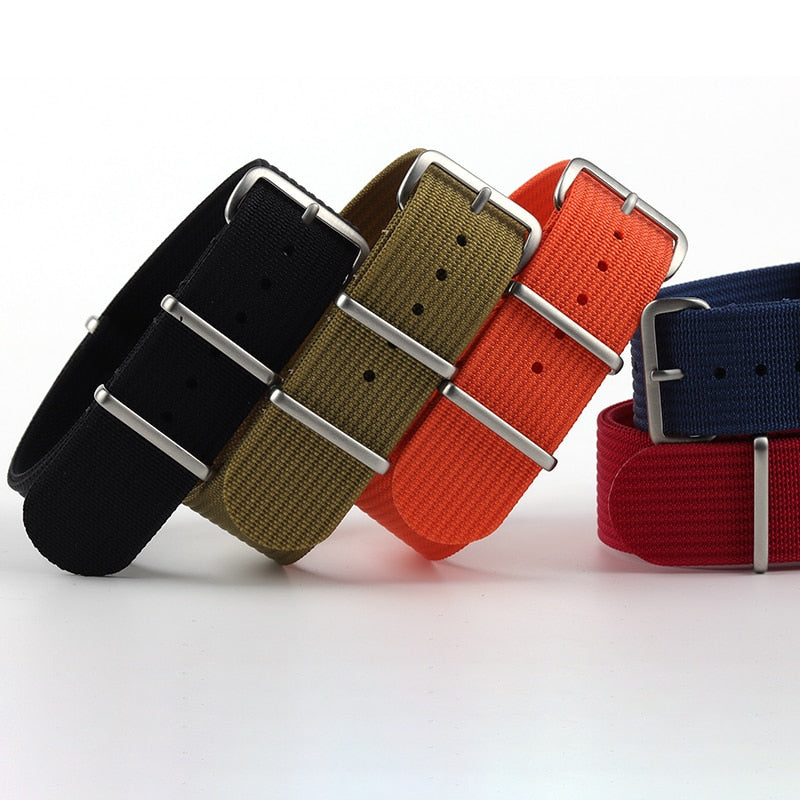 Ribbed Nylon Strap – Timeless Straps